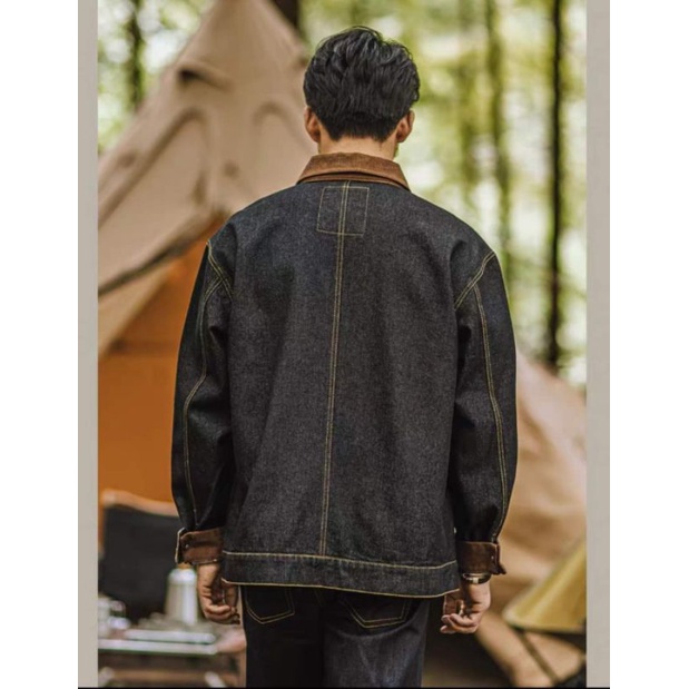 Denim Safari Jacket Vintage - a66ld7csic - ThaiPick