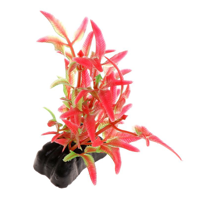 Yys พืชน้ําพลาสติกเหมือนจริงสําหรับตกแต่งตู้ปลา - yystore1.th - ThaiPick