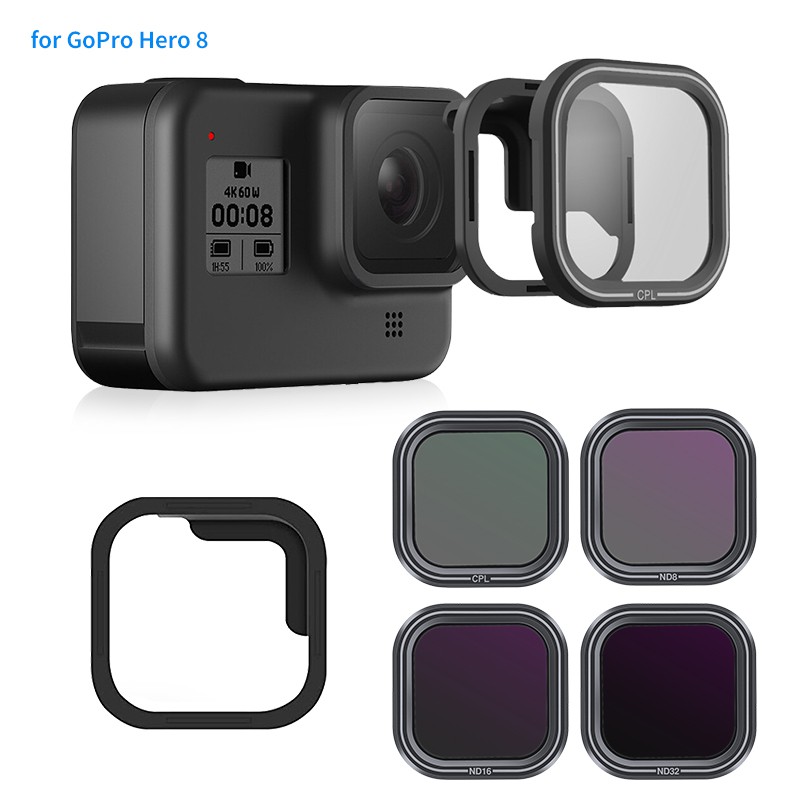 Please use CODTELESIN 4Pack ND8 ND16 ND32 CPL Magnetic Filter Set Lens ...