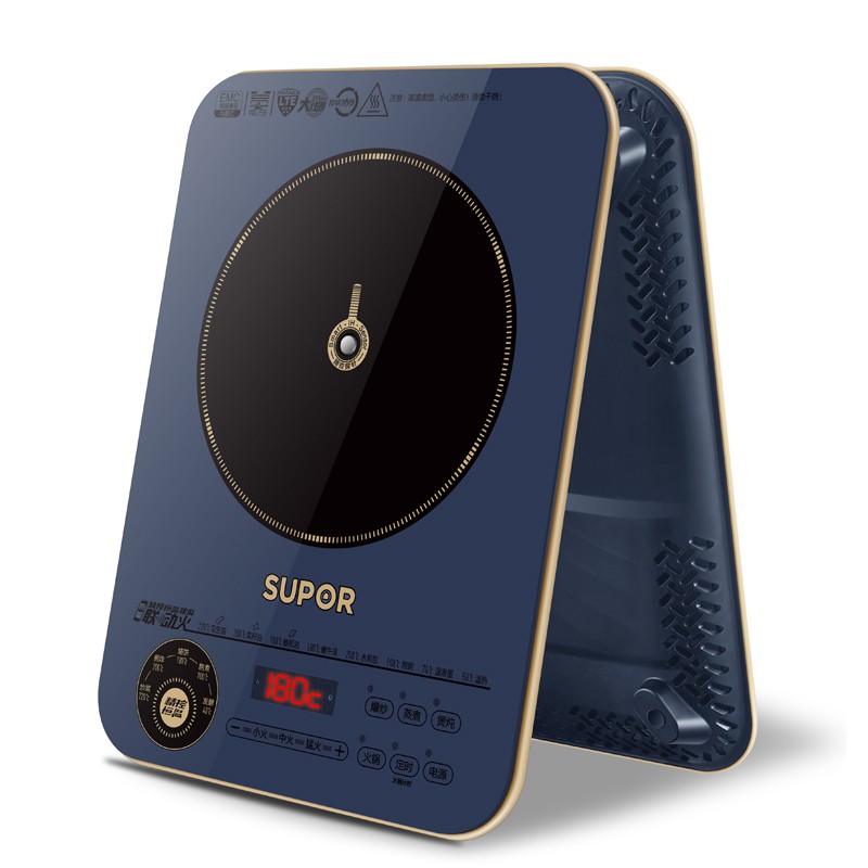 เตาแม่เหล็กไฟฟ้าแบบระเบิด Supor C22-ID31 เตาหม้อร้อนใหม่บางเฉียบเตาสมาร์ททัชสกรีนในครัวเรือนมัล ...