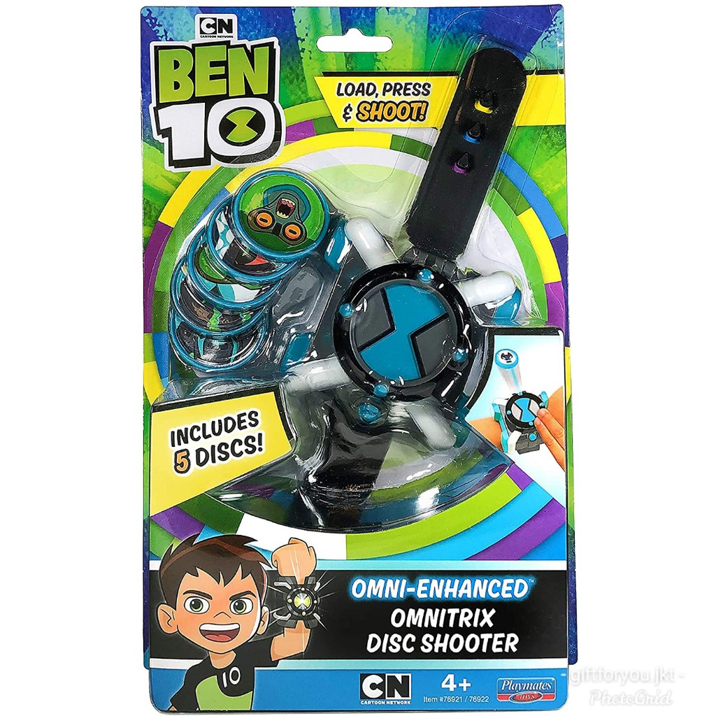 Ben 10 Omnitrix Enhanced Omnitrix Disk Shooter Watch Original Action ...
