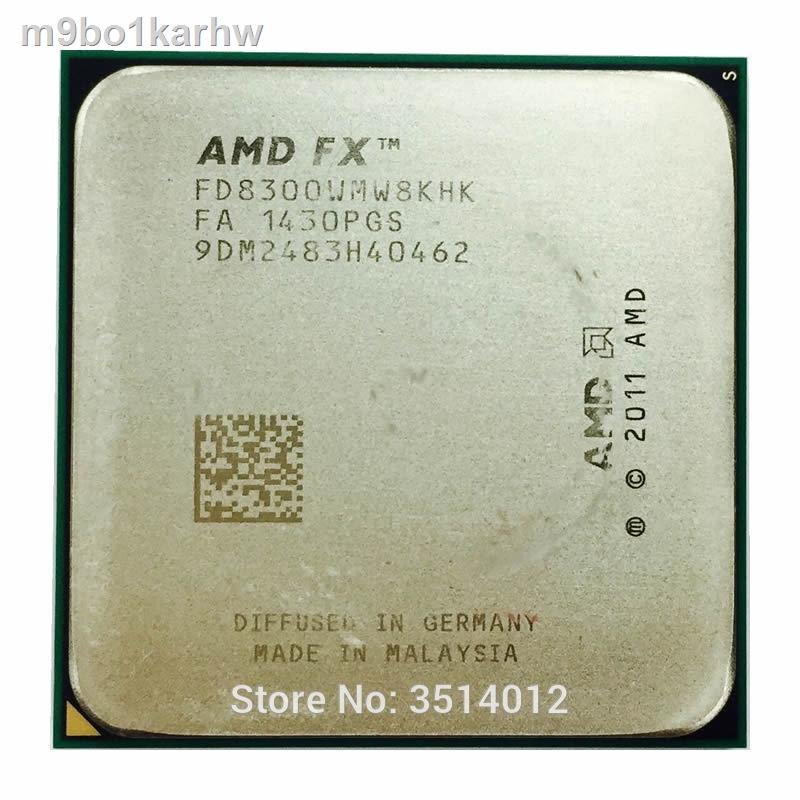 ️AMD FX-Series FX 8100 8120 8130 FX 8300 8310 8320 8350 8140 Eight-Core CPU Processor Socket AM3 ...