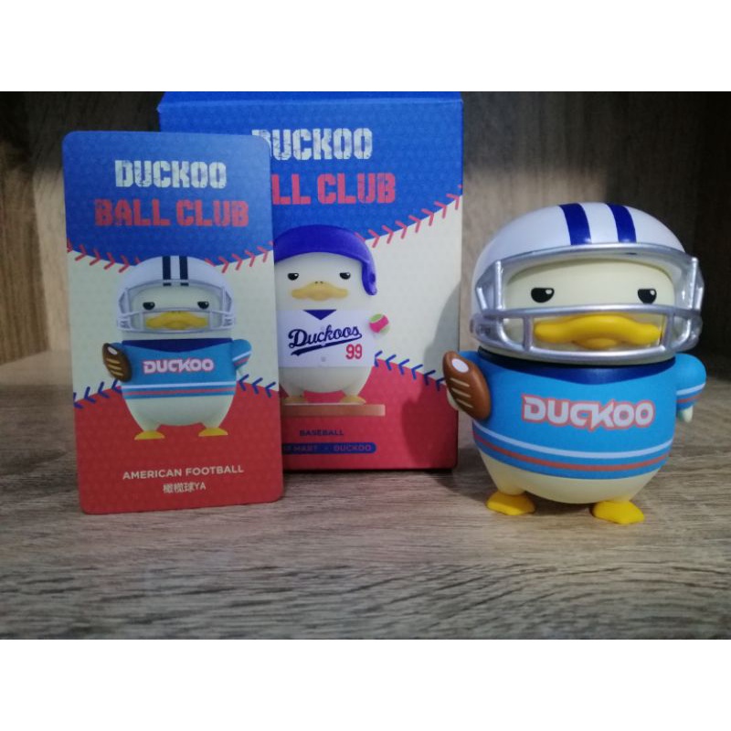 Duckoo Ball Club Series งาน Popmart ตัวเป็ดอเมริกัน ฟุตบอล American ...
