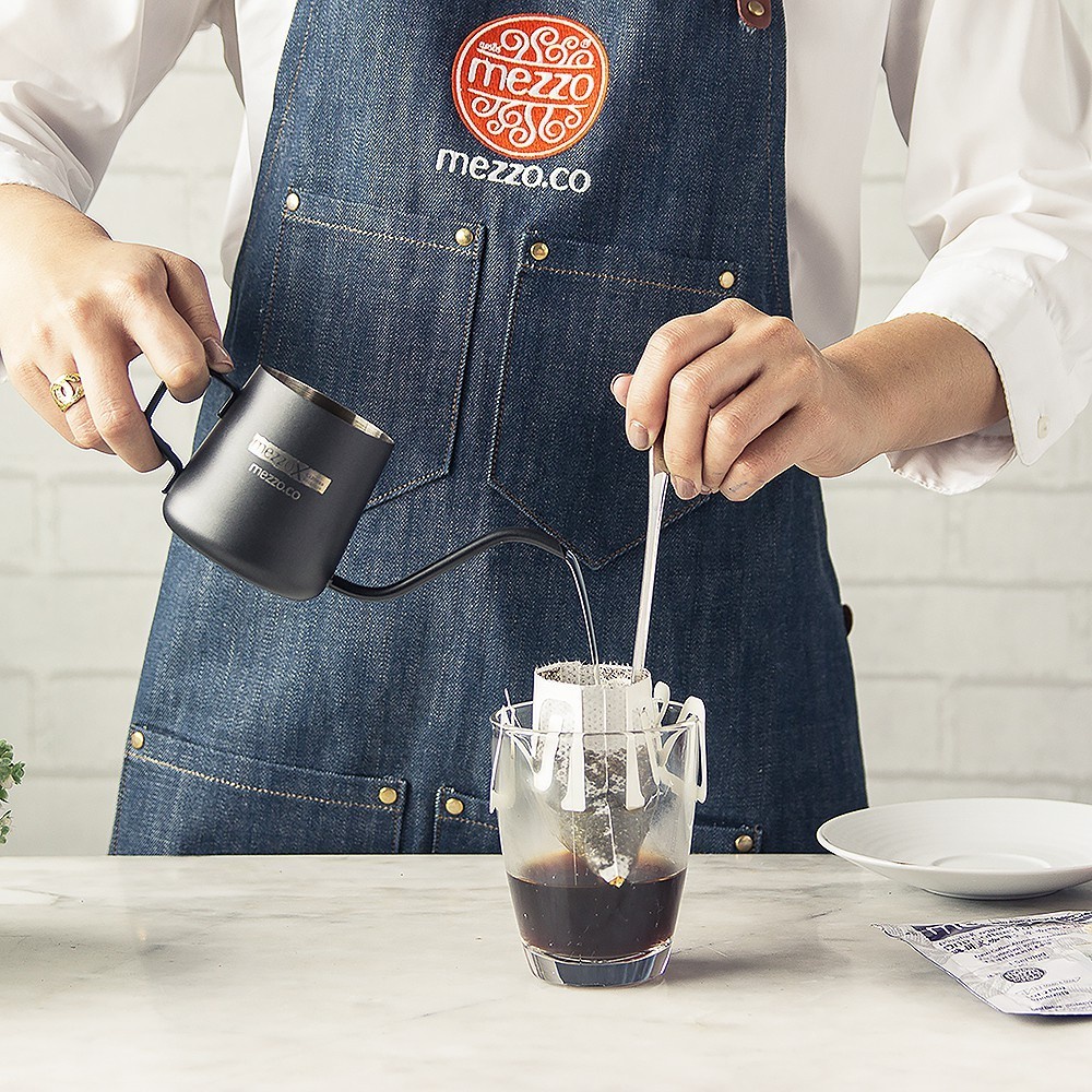 Mezzo กาแฟดริป Coffee Drip (Espresso 8 g) 5 Cups 2 กล่อง แถมฟรี 1 กล่อง ...