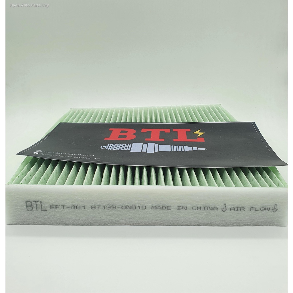 คุณภาพดีที่สุด????☇กรองแอร์รถยนต์ BTL Toyota หนา 3 ชั้น 87139-30040 ...