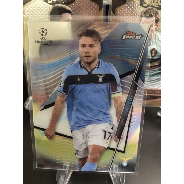 2020-21 Topps Finest UEFA Champions League Soccer Cards Lazio | Shopee ...
