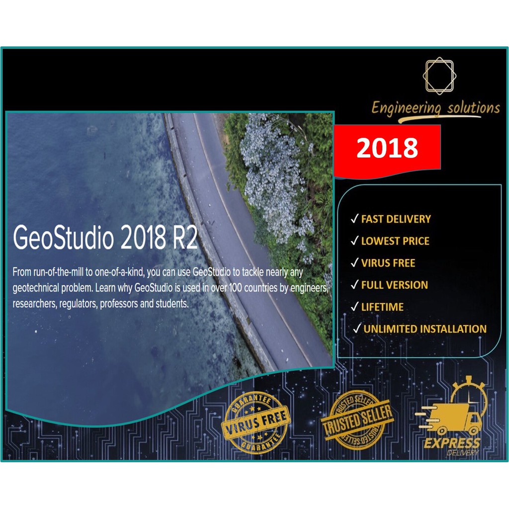 GEOSLOPE GeoStudio 2018 Full Version | Lifetime | Installation Guide ...