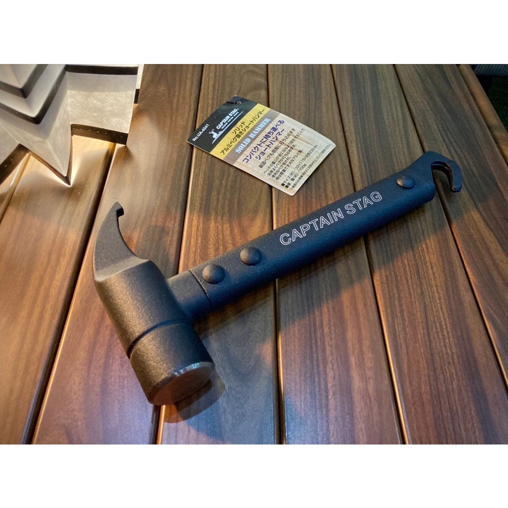 Captain Stag Solid Hammer Black Edition ค้อนเหล็ก - camponenongkhaem - ThaiPick