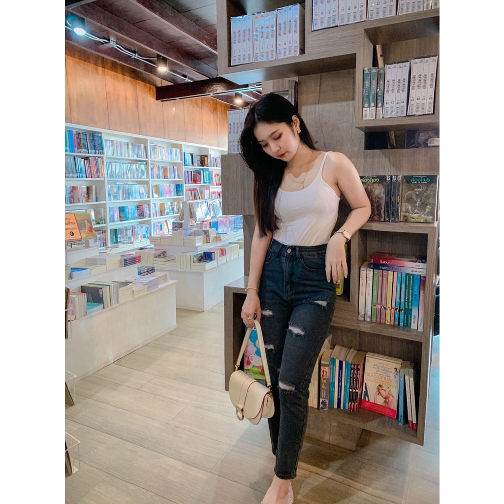 Niyom Jeans รุ่น 1217 collection NYJ 40 mile กางเกงผู้หญิง - niyomjeansbrands - ThaiPick