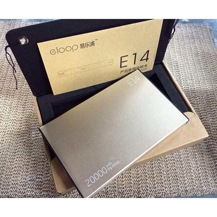 Power bank Eloop (E14 20000 mAh) | Shopee Thailand