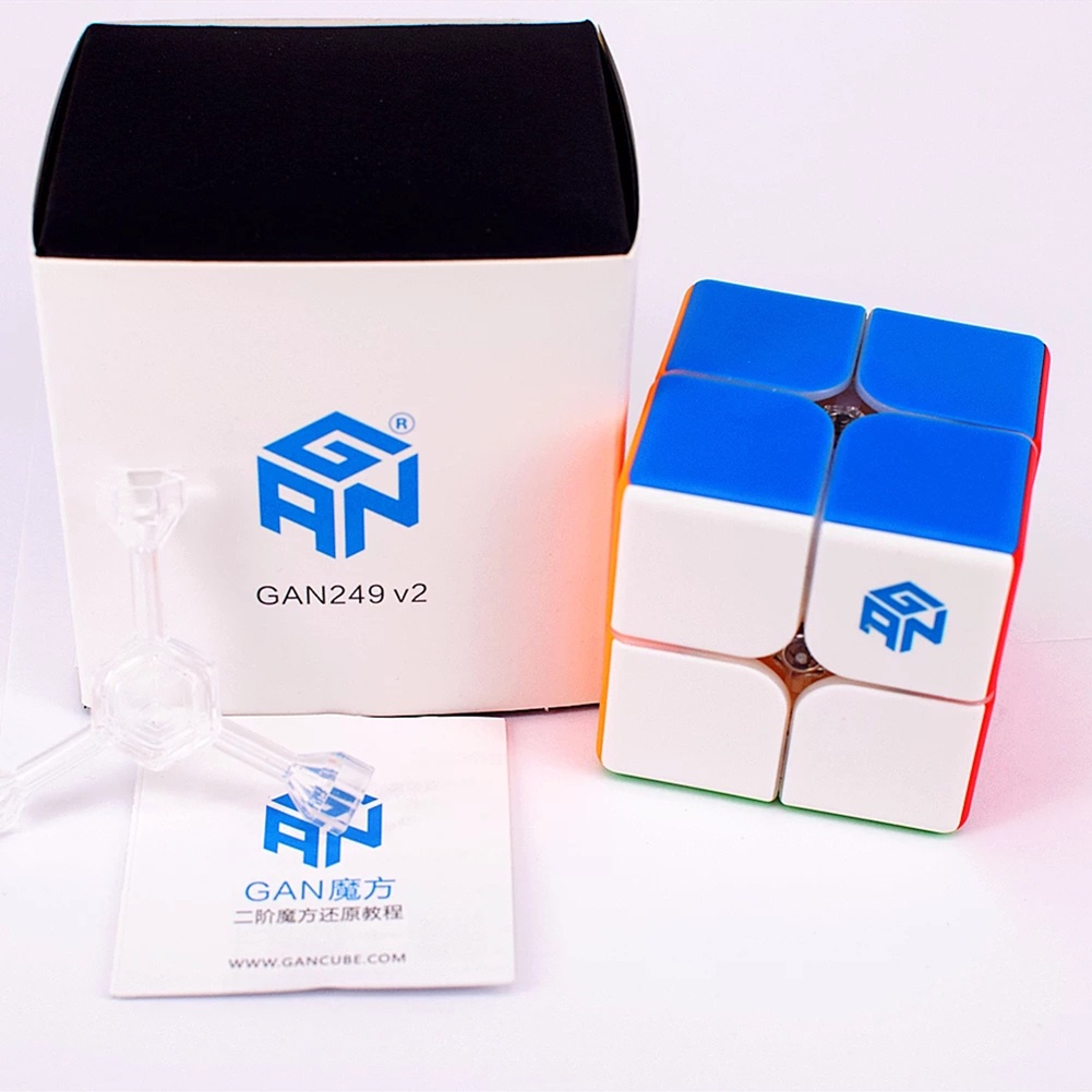 Gan 249 V2 251 V2 2x2 Speed Rubiks Cube ของเล่นเพื่อการศึกษาปริศนา ...