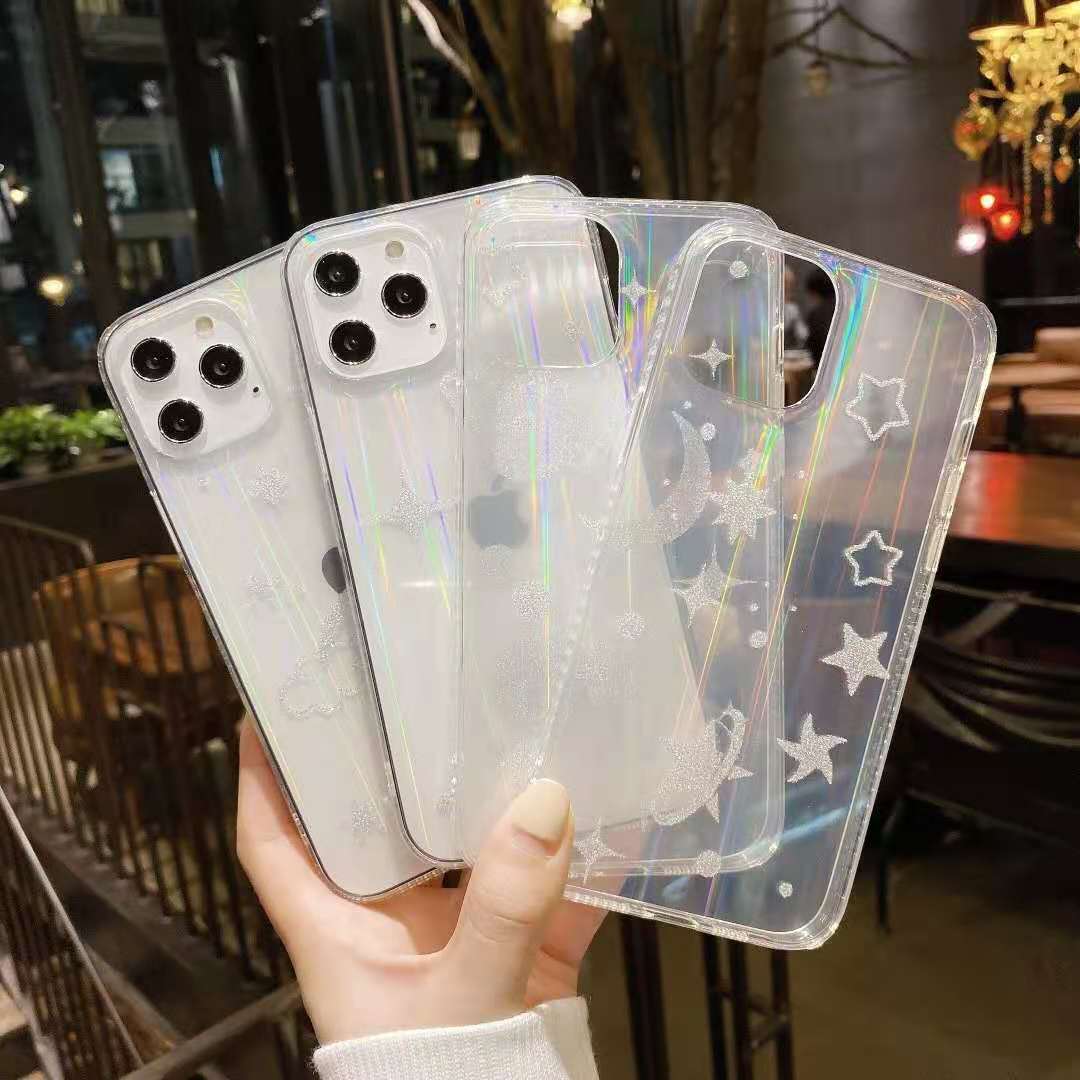 เหมาะสำหรับ iPhone 12 Pro Max 12 Mini Aurora Starry Sky, iPhone 11 Pro ...