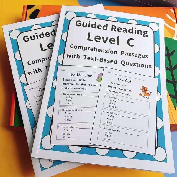แบบฝึกทักษะภาษา Guided Reading Level C - kids.zone - ThaiPick