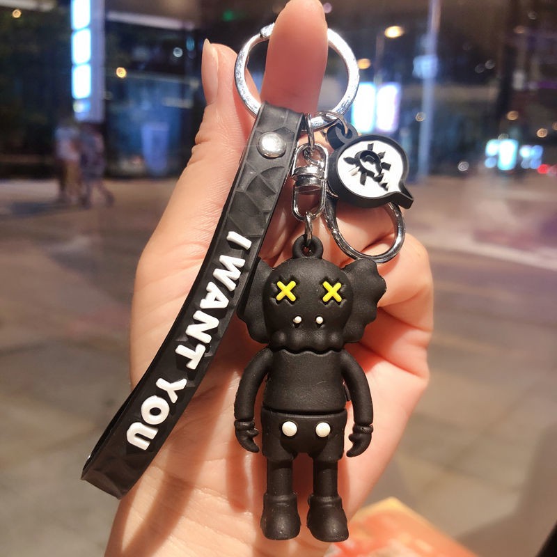 Cute Stitch Keychain Cartoon Doll Key Pendant Ornaments Car Bag ...