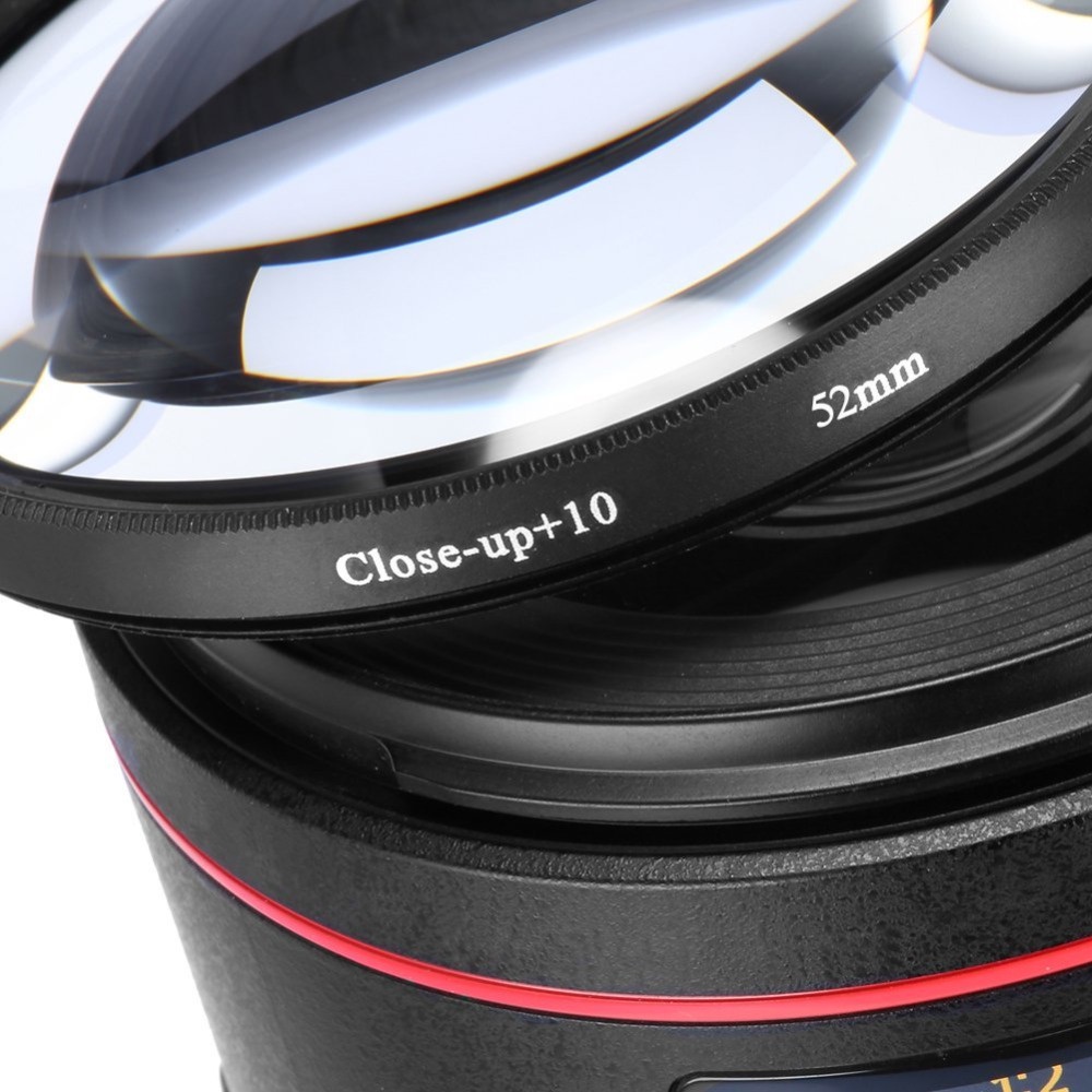 JUST NOW High Profession Close Up Macro Lens Kit (1 2 4 10) Diopter ...