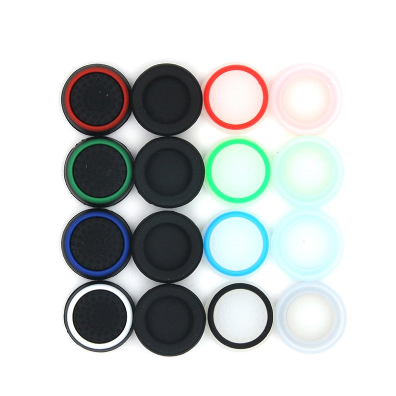 2 x Silicone Analog Thumb Stick Grips Joystick Cover for Sony ...