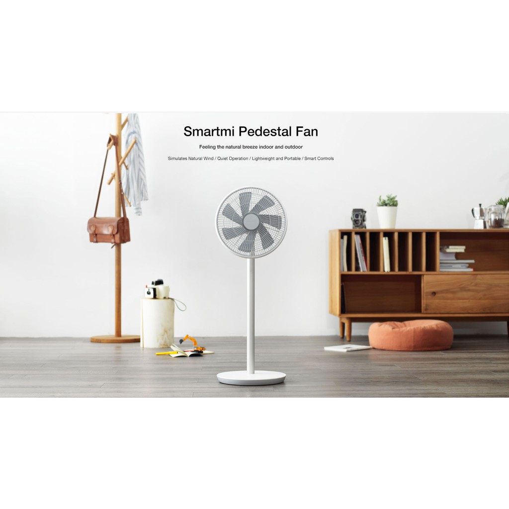 Xiaomi Smartmi Standing DC Fan 2S Battery Version พัดลมพร้อมแบต พัดลม ...