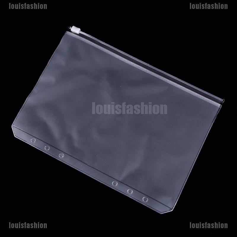LFTH Transparent Zip Lock Envelope Binder Pocket Refill Organizer adore ...