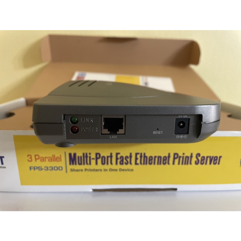 รีวิว Print Server 3 Parallel Multi-Port Ethernet (share Printers in ...
