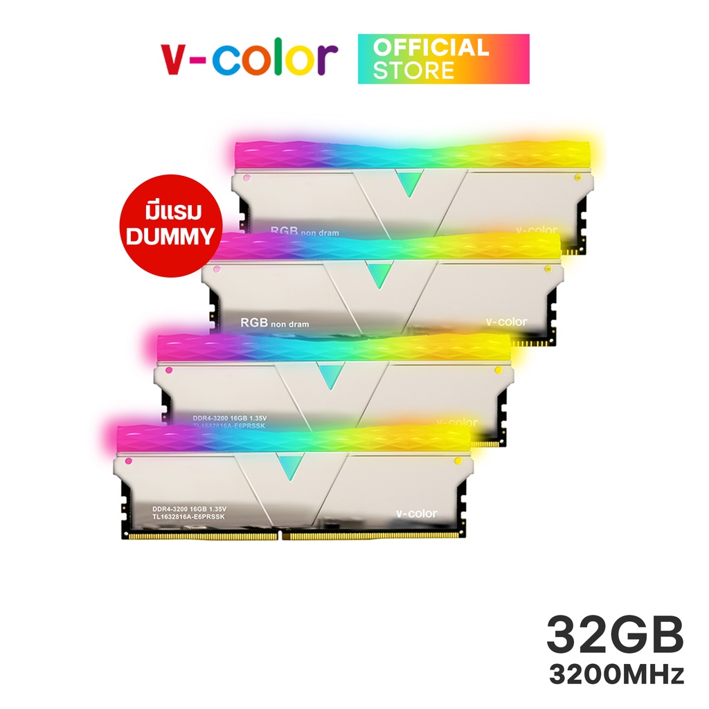 v-color RAM PC SCC Prism Pro RGB 32GB (16GBx20GBx2) DDR4 Bus 3200MHz ...
