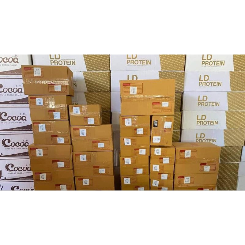 แท้????%โปรตีนLD. 3กล่อง(1กล่อง10ซอง)+โกโก้LD. 1กล่อง(1กล่อง10ซอง) - tikrosesarin - ThaiPick