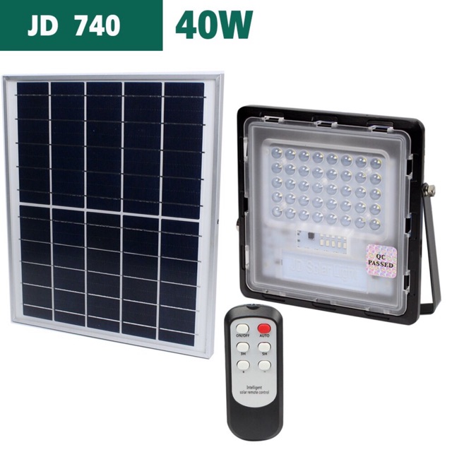 JD Solar Light 300W ไฟสปอร์ตไลท์ กันน้ำ ไฟ Solar Cell ไฟ led โซล่าเซลล์ ...