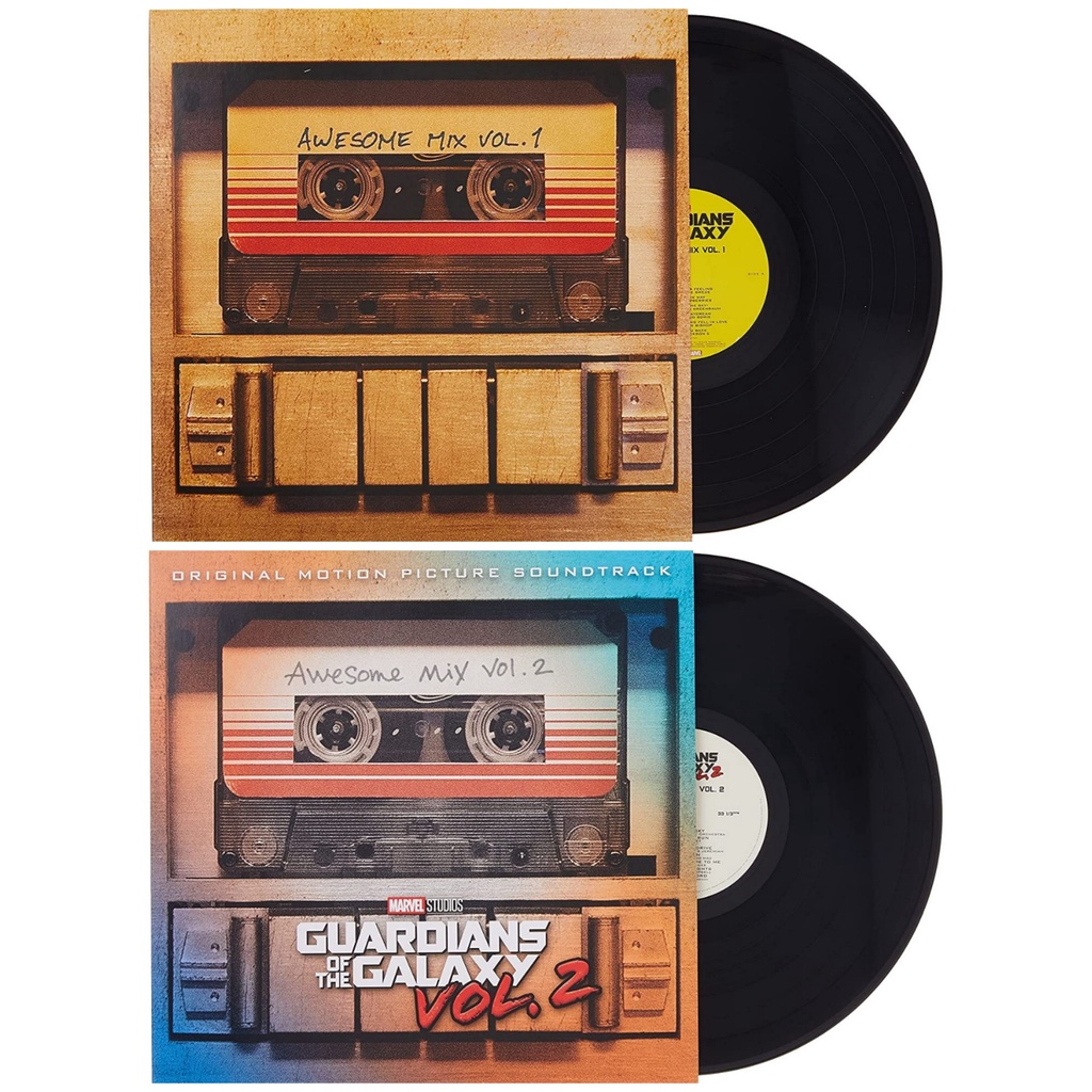 มือ1ซีล พร้อมส่ง แผ่นเสียง Guardians of the Galaxy Awesome Mix Vol.1 ...