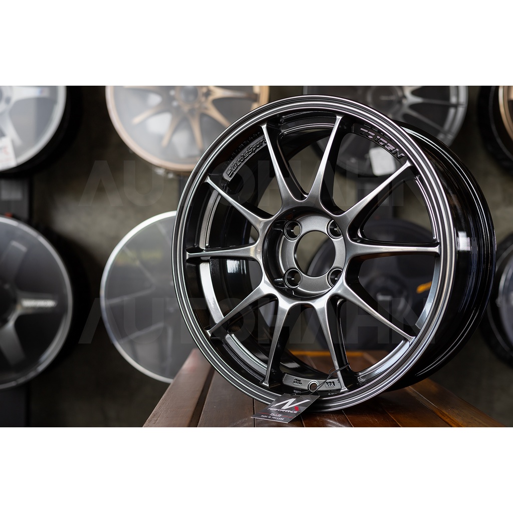 ล้อ NK performance รีดเบา Flowforming ลาย TC105N ขอบ 16 นิ้ว สี NK-Dark ...