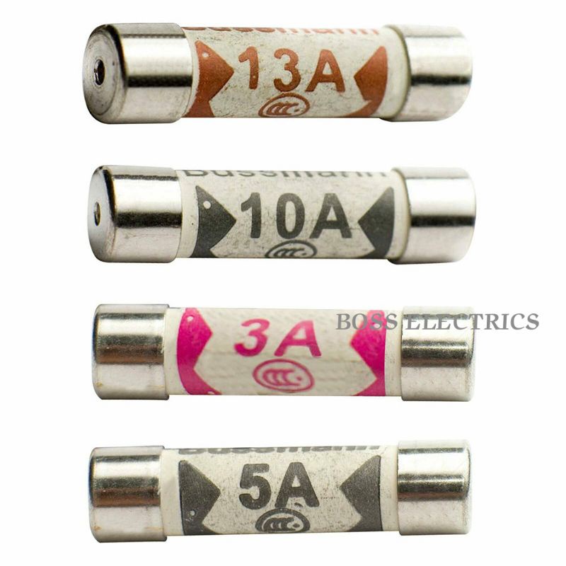 1ตัว ฟิวส์เซรามิก (Fuse ceramic)6x25MM. BS1362 250V มี 2A 3A 5A 10A 13A ...