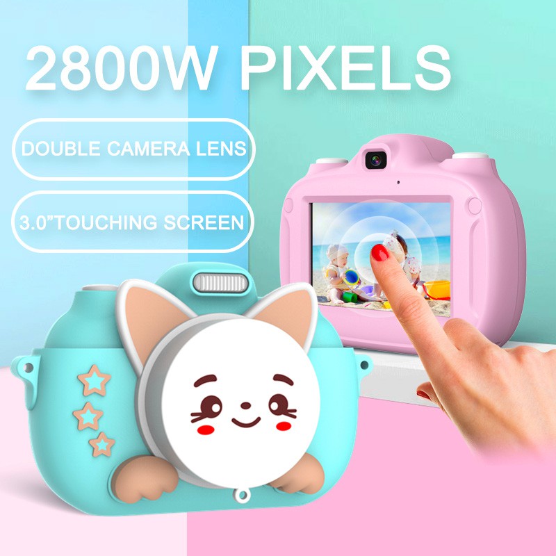 Children's Camera Touch Screen 2800W Megapixel Small SLR Toy Can Take ...