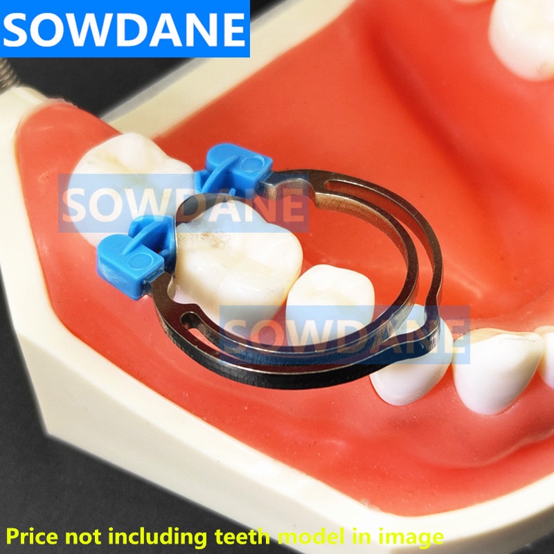 10 Sets Dental Matrice Clamp Sectional Contoured Matrix Clip Forming ...