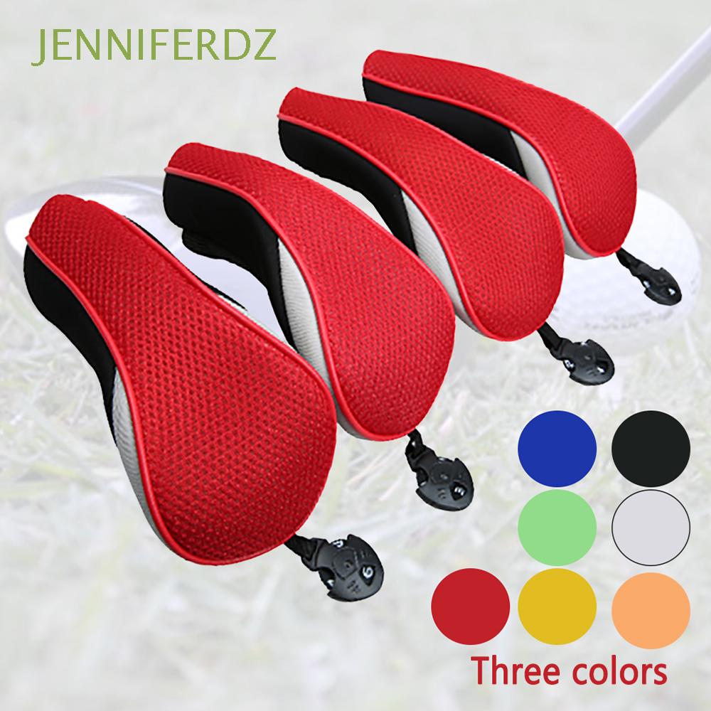 JENNIFERDZ 4Pcs Golf Club Headcovers Professional Golf Head Cover Golf ...