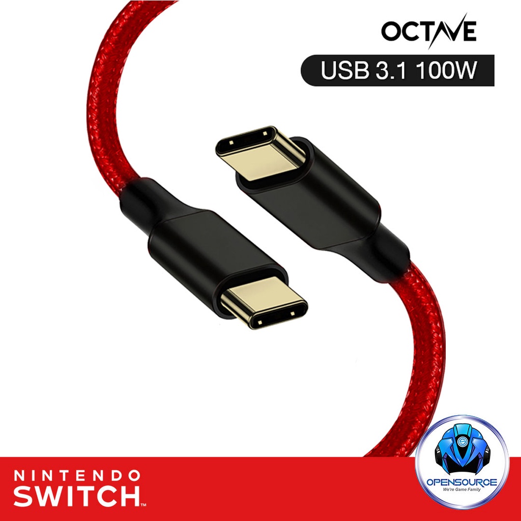 [พร้อมส่ง] สาย USB Type-C to C รองรับ Data & Charge ยี้ห้อ Octave ...