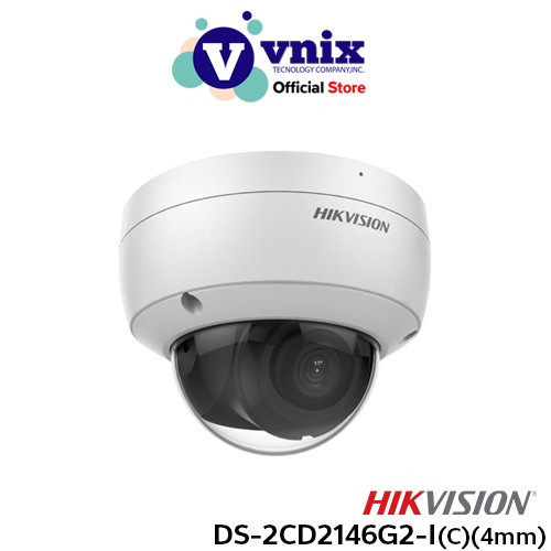 Hikvision กล้องวงจรปิด DS-2CD2146G2-I (4mm) (C) กล้อง 4MP AcuSense Fixed Dome Network Camera ...