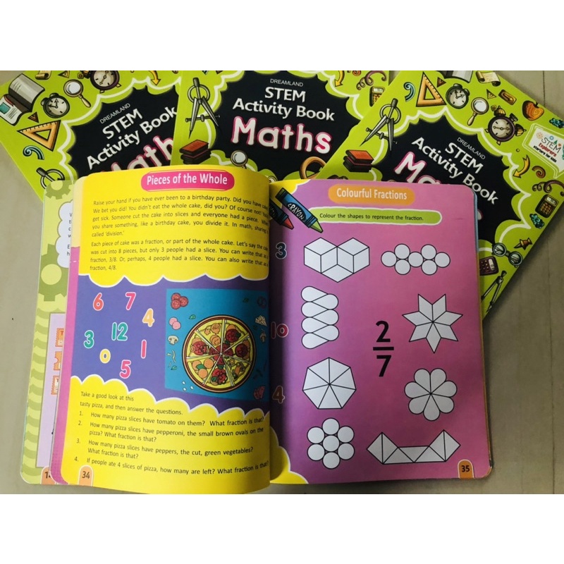 STEM Activity Book ชุด4เล่ม nd018 - kidsinspiration - ThaiPick