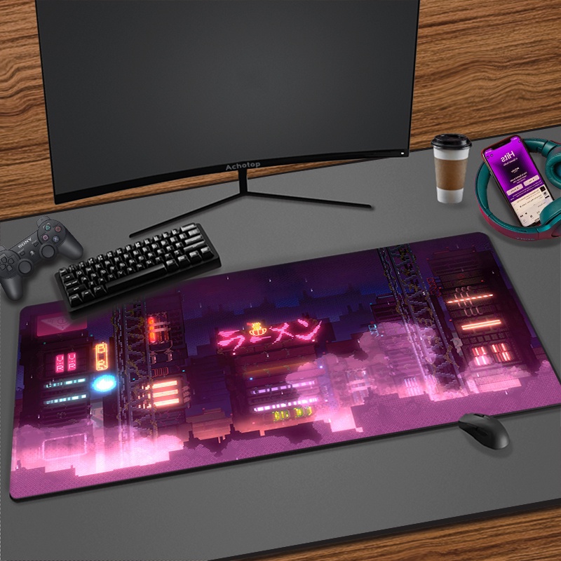 20Purple Moon Landscape Large Kawaii Mouse Pad XXL PC Gamer Computer ...