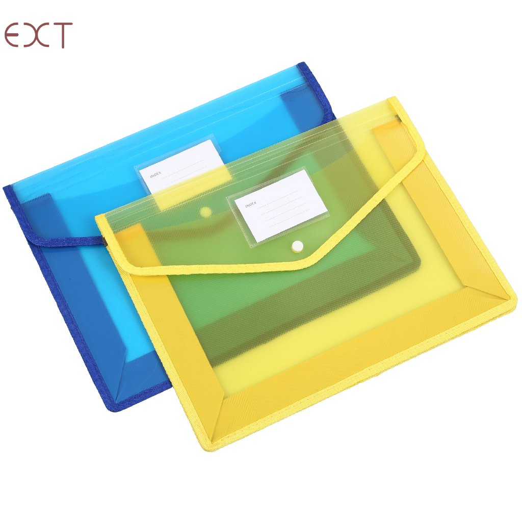 Plastic A5 Document Zip Up Mesh File Storage Bag 22x18cm 12 pcs ...