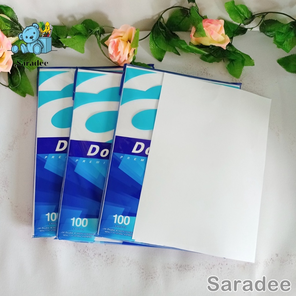 กระดาษถ่ายเอกสาร Double A 80G-A4(100.ผ) - stationery.bysaradee - ThaiPick