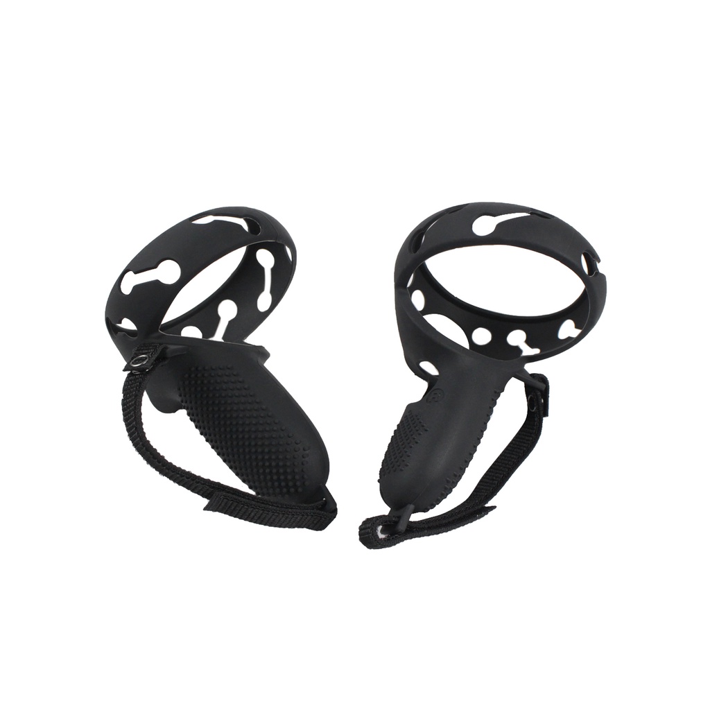 vr แว่นตา：Touch Controller Silicone Gri Ring Cover for Oculus Quest 2 ...