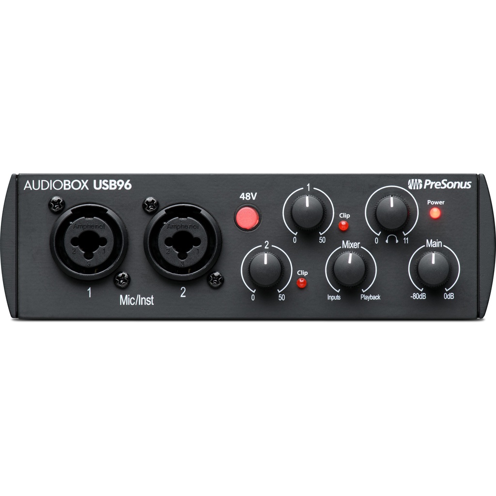 PreSonus AUDIOBOX USB 96 25TH (Interfaces) อินเตอร์เฟส 2-in2-out หัวUSB ...