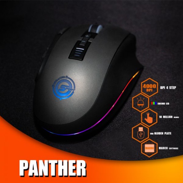 Neolution E-Sport Gaming Mouse Panther เมาส์เล่นเกม มี Macro ...