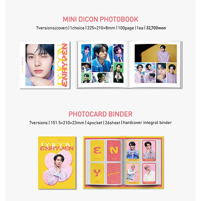 พร้อมส่ง ENHYPEN DICON DFESTA MINI EDITION ENHYPEN - taehan_official ...