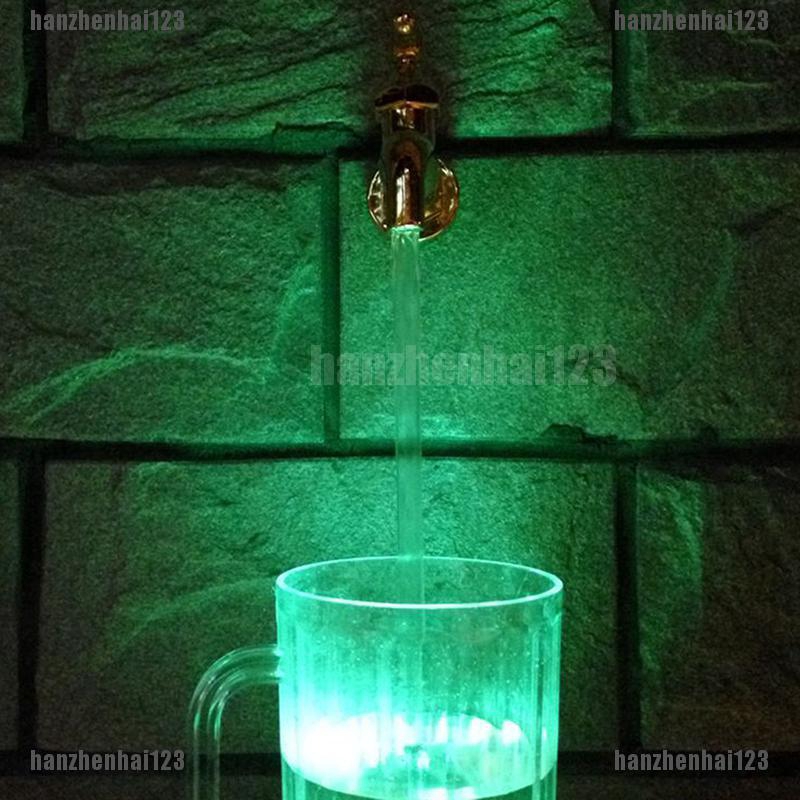 HZLED Magic Faucet Mug Colorful Night Light Water Floating Fountain ...