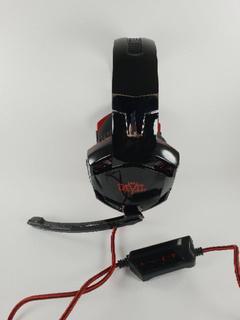 พร้อมส่งทันที ราคาถูกที่สุดในแอฟ Red Devil Gaming Headset หูฟัง หูฟัง ...