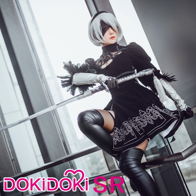DokiDoki-SR Game Cosplay NieR:Automata 2B Cosplay YoRHa No. 2 Type B ...