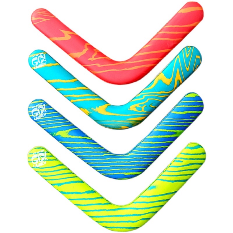 Children's Outdoor Boomerang Flying Disc Three-Leaf Boomerang Adult ...