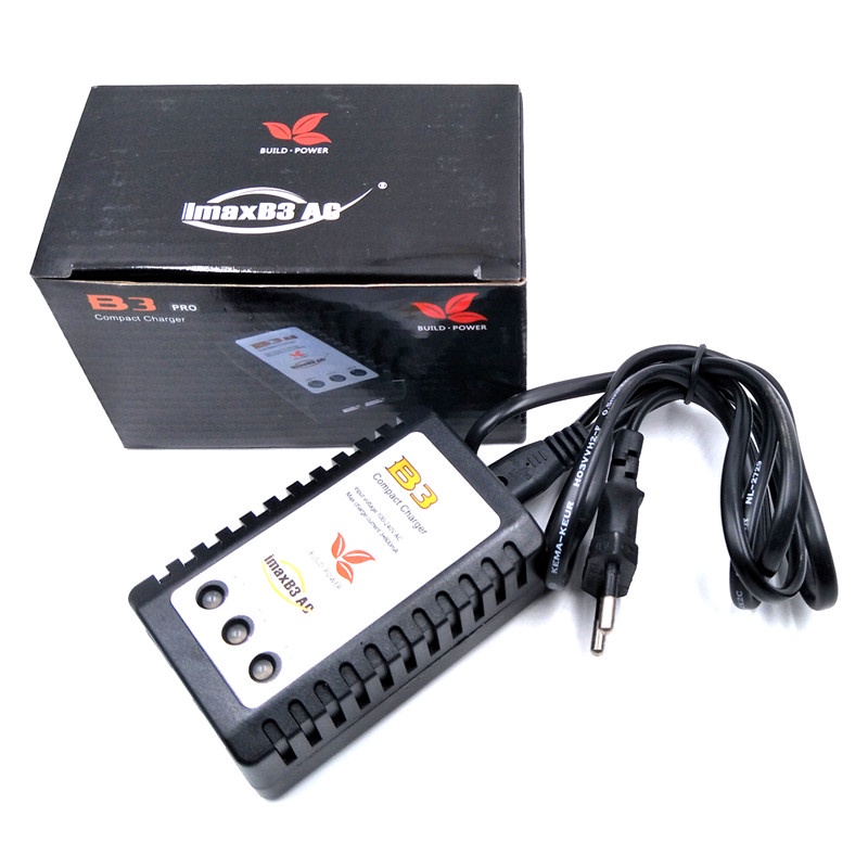 iMAX B6AC B6 B3 Lipo Charger Balancer LCD Screen Display RC Charger ...