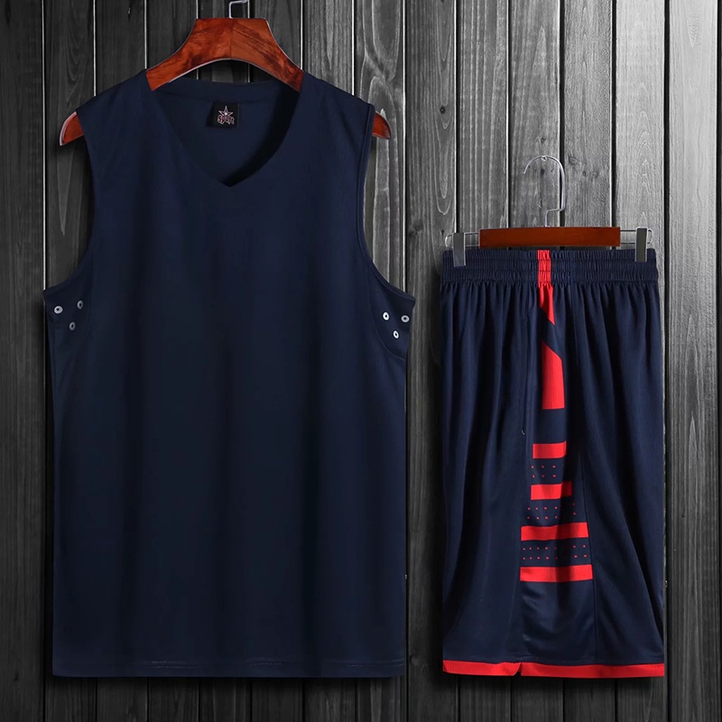 BHigh Quality Men Basketball Tank Top Kits Sports Clothes Basketball ...