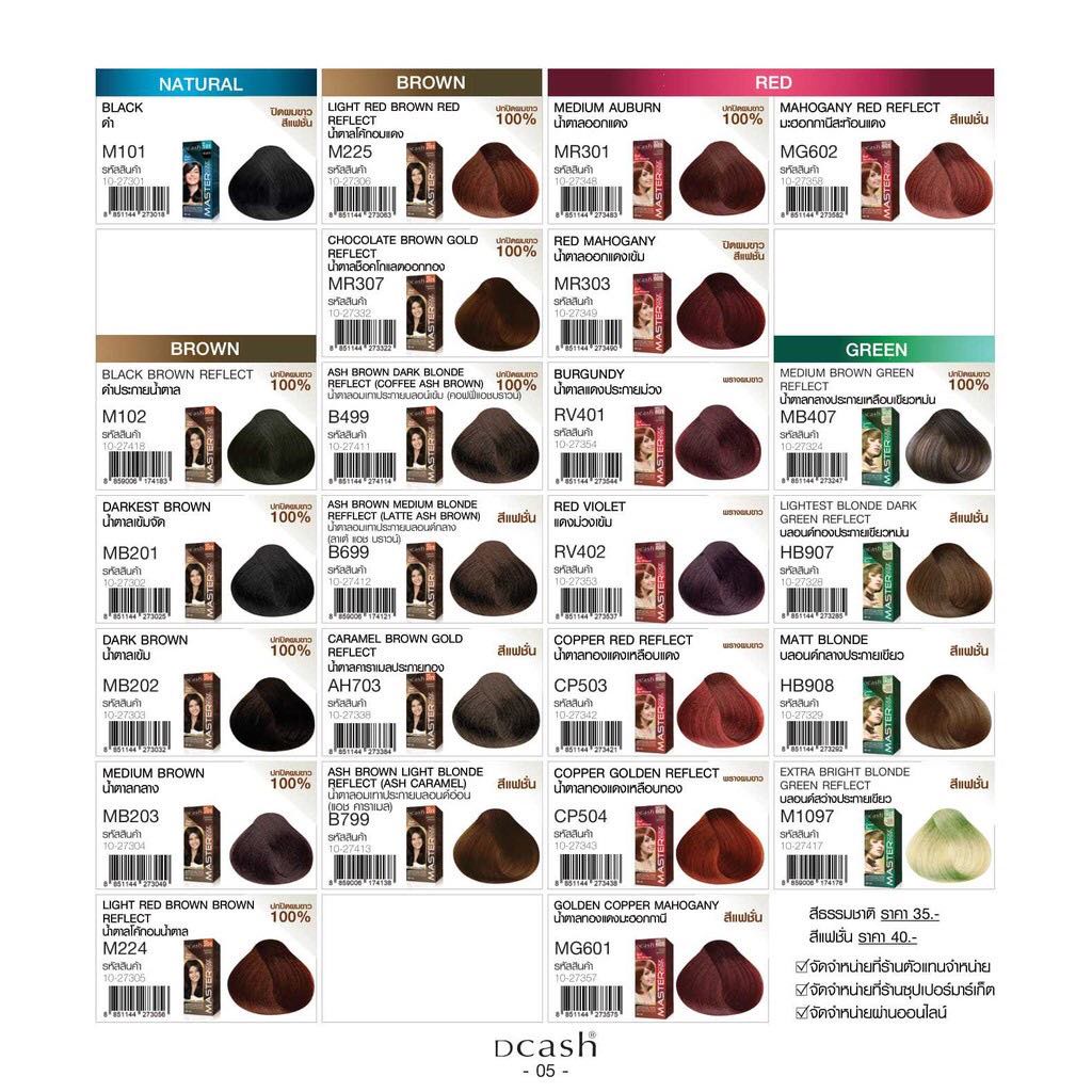 ดีแคช มาสเตอร์ 705 ไททาเนียมบลอนด์ สีเทาควันบุหรี่ สีผม สีย้อมผม ครีม ...