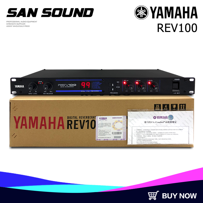 เอฟเฟ็กร้อง YAMAHA REV100 Digital Reverb Effect | Shopee Thailand